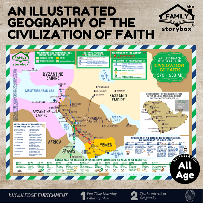 An Illustrated Geography Of The Civilization Of Faith – Salam Occasions