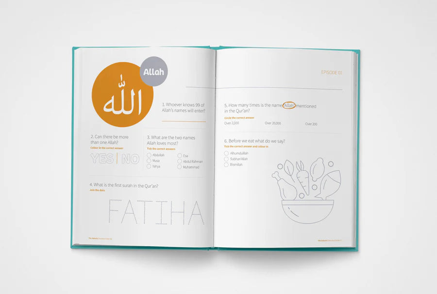 Names Of Allah Workbook – Salam Occasions