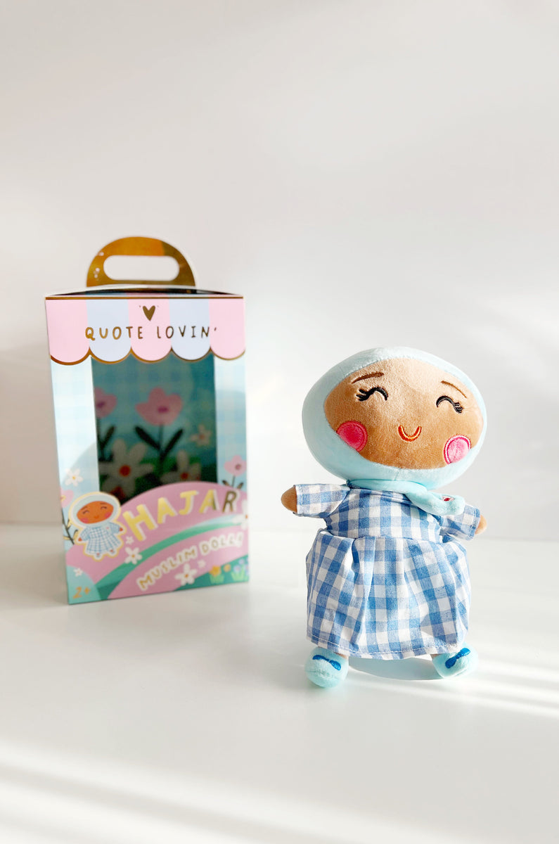 Hajar Muslim Plush Doll with Gift Box – Salam Occasions