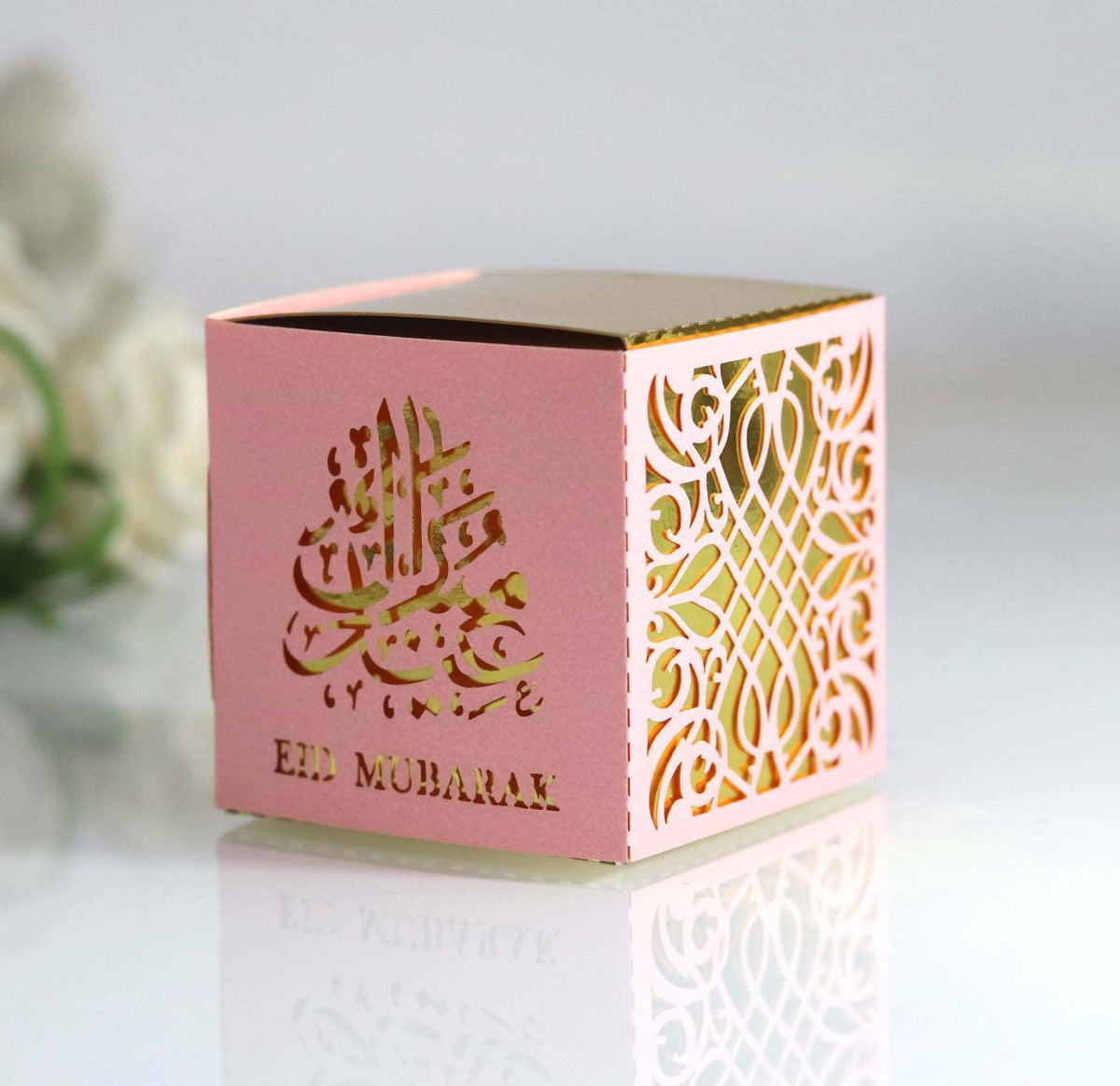 Eid Laser Double Layer Box - Design 1 – Salam Occasions