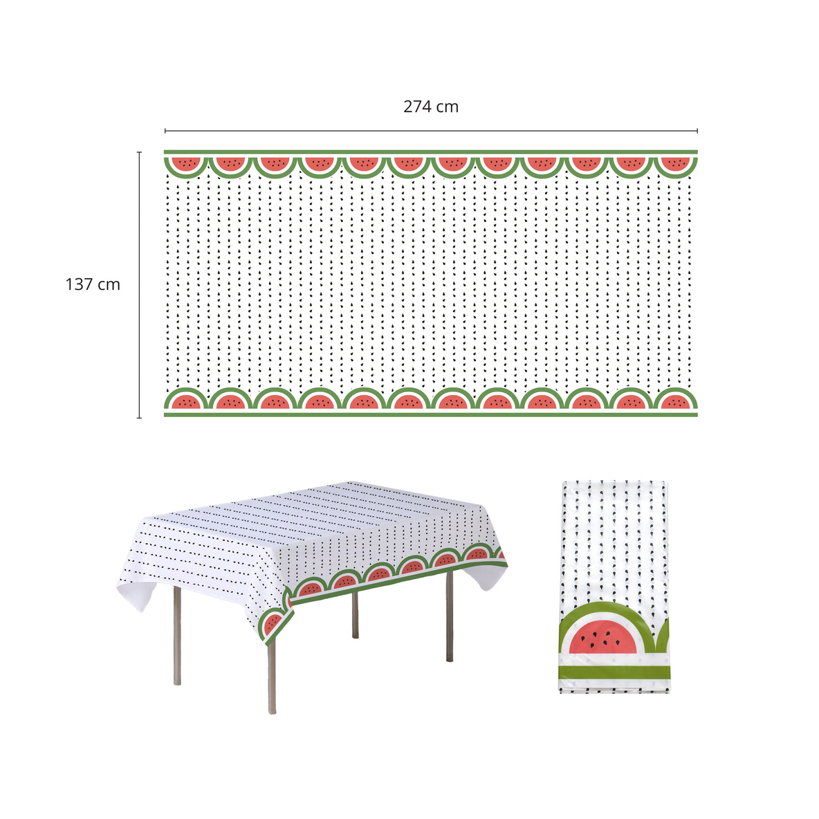 Ramadan & Eid Watermelon Palestine Theme Tablecover – Salam Occasions