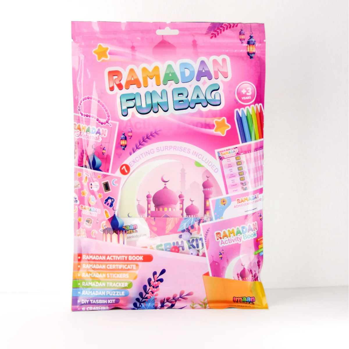 Ramadan Fun Bag - Pink – Salam Occasions