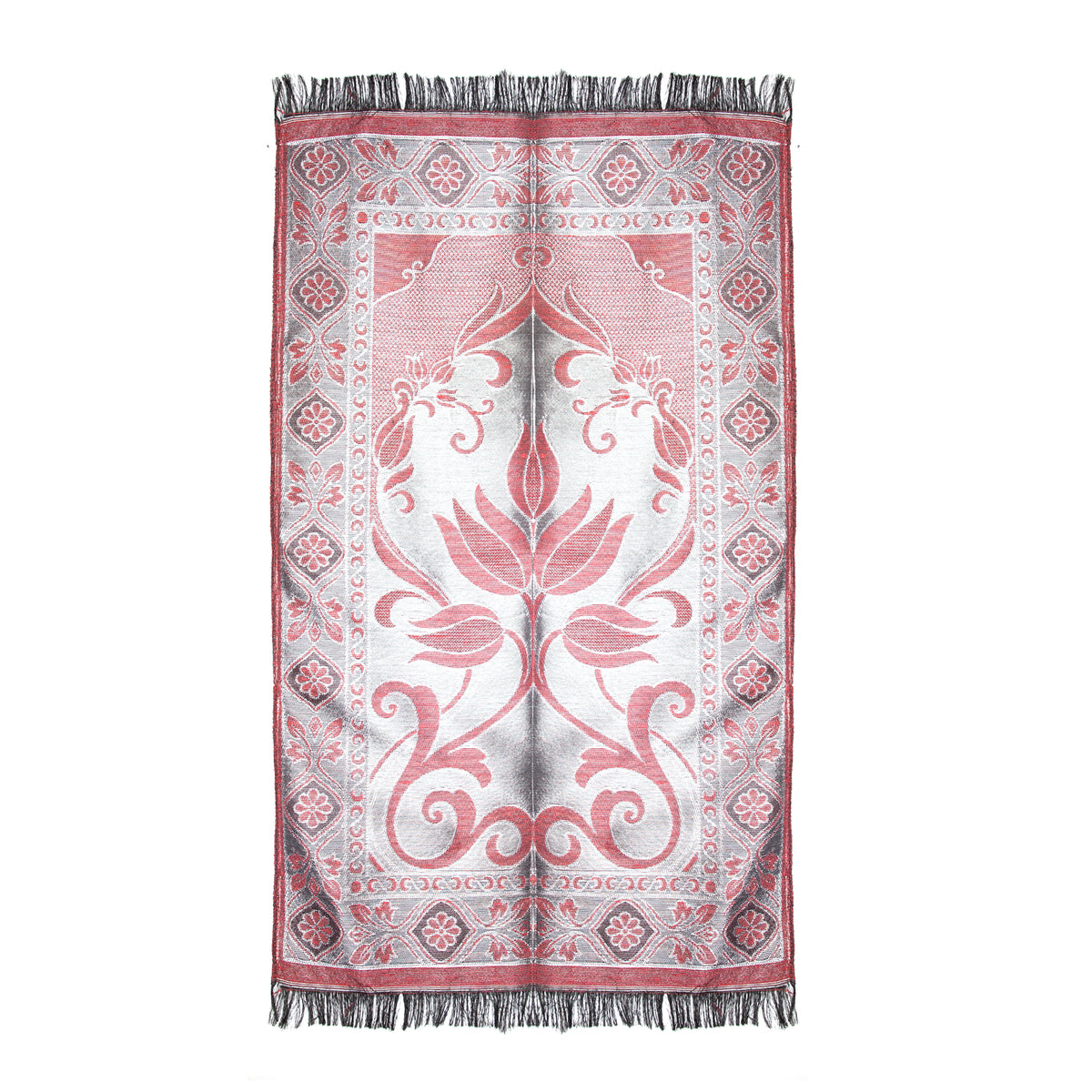 Salah Prayer Mat - Floral - Red – Salam Occasions