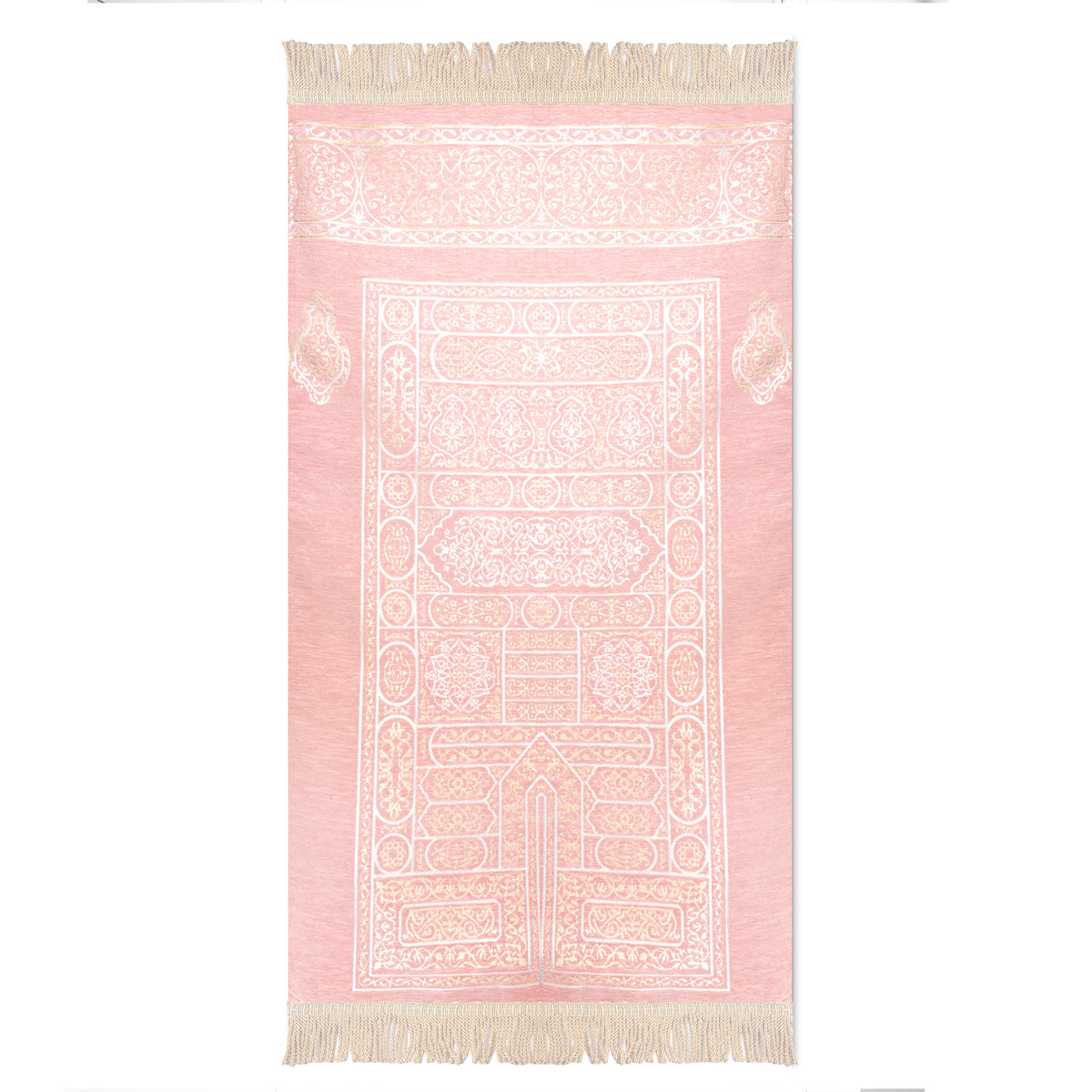 Luxury Padded Salah Prayer Mat - Kaaba Door - Pink – Salam Occasions