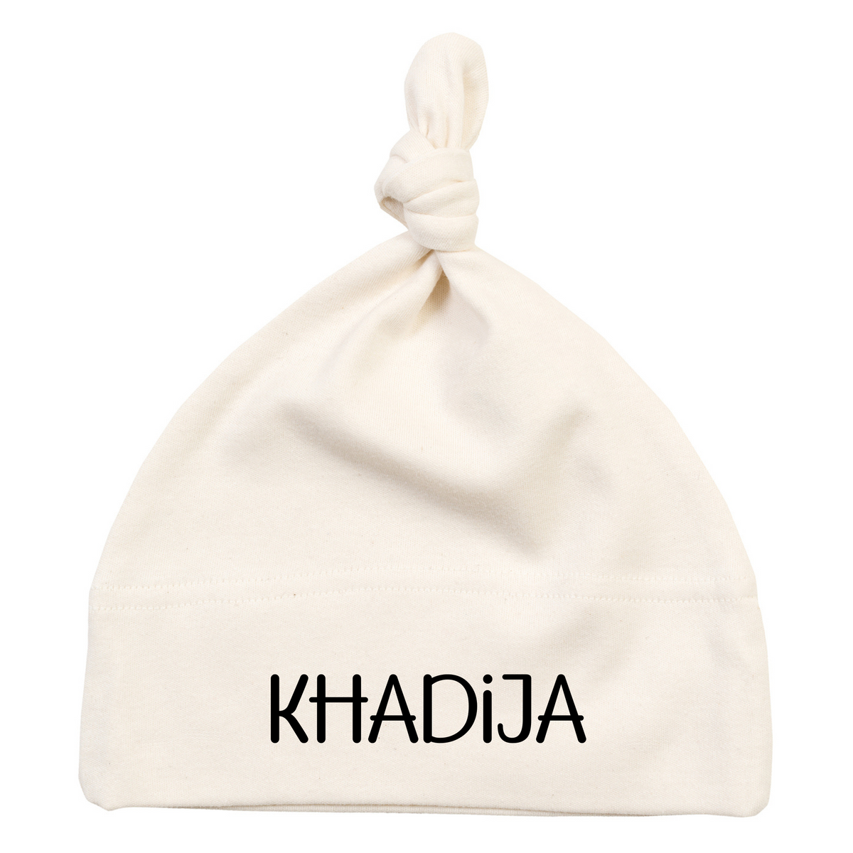 Organic Baby Knot Hat - Personalised – Salam Occasions