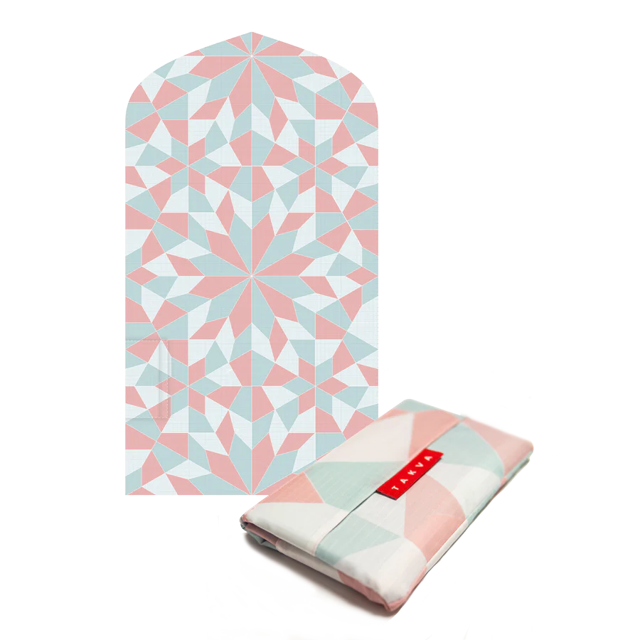 TAKVA The Pocket Sejadah™ | Portable Prayer Mat - Pink – Salam Occasions