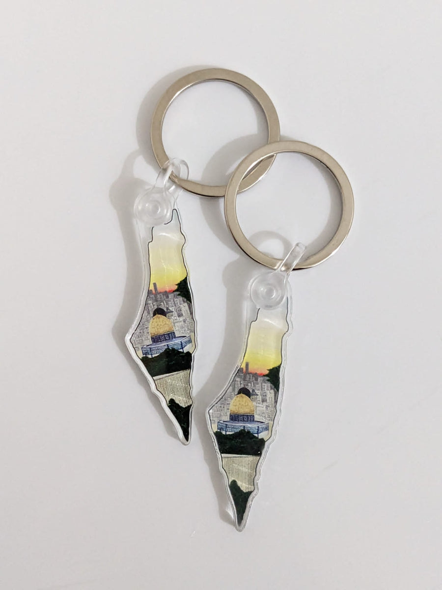 Dome of the Rock Key Ring – Salam Occasions