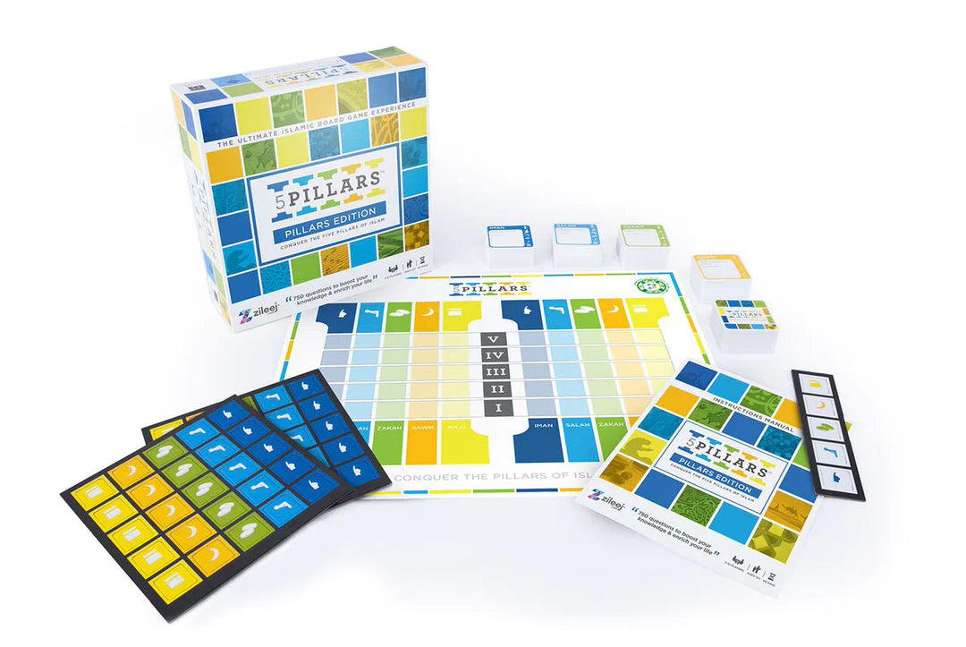5 Pillars Board Game - Pillars Edition – Salam Occasions